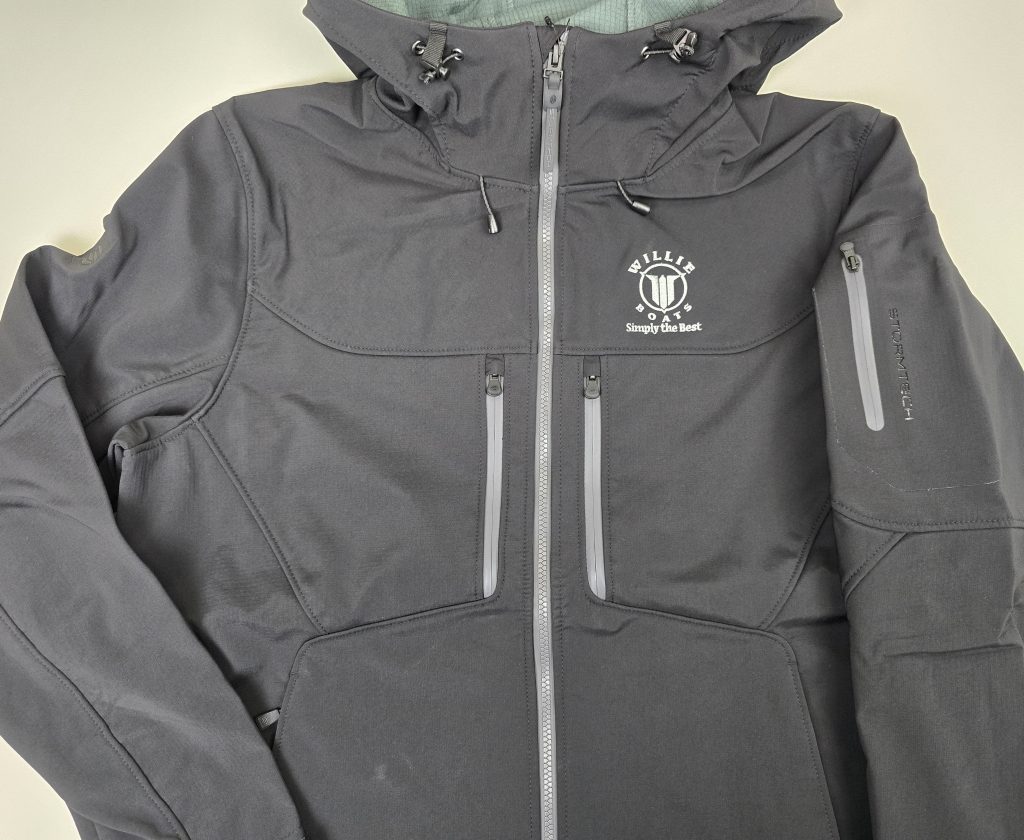 Willie Boats Hooded Waterproof Jacket - Black - Willie Boats